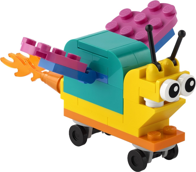 Build your own Snail polybag (30563) - LEGO® TEMA - Klodsbiksen.dk