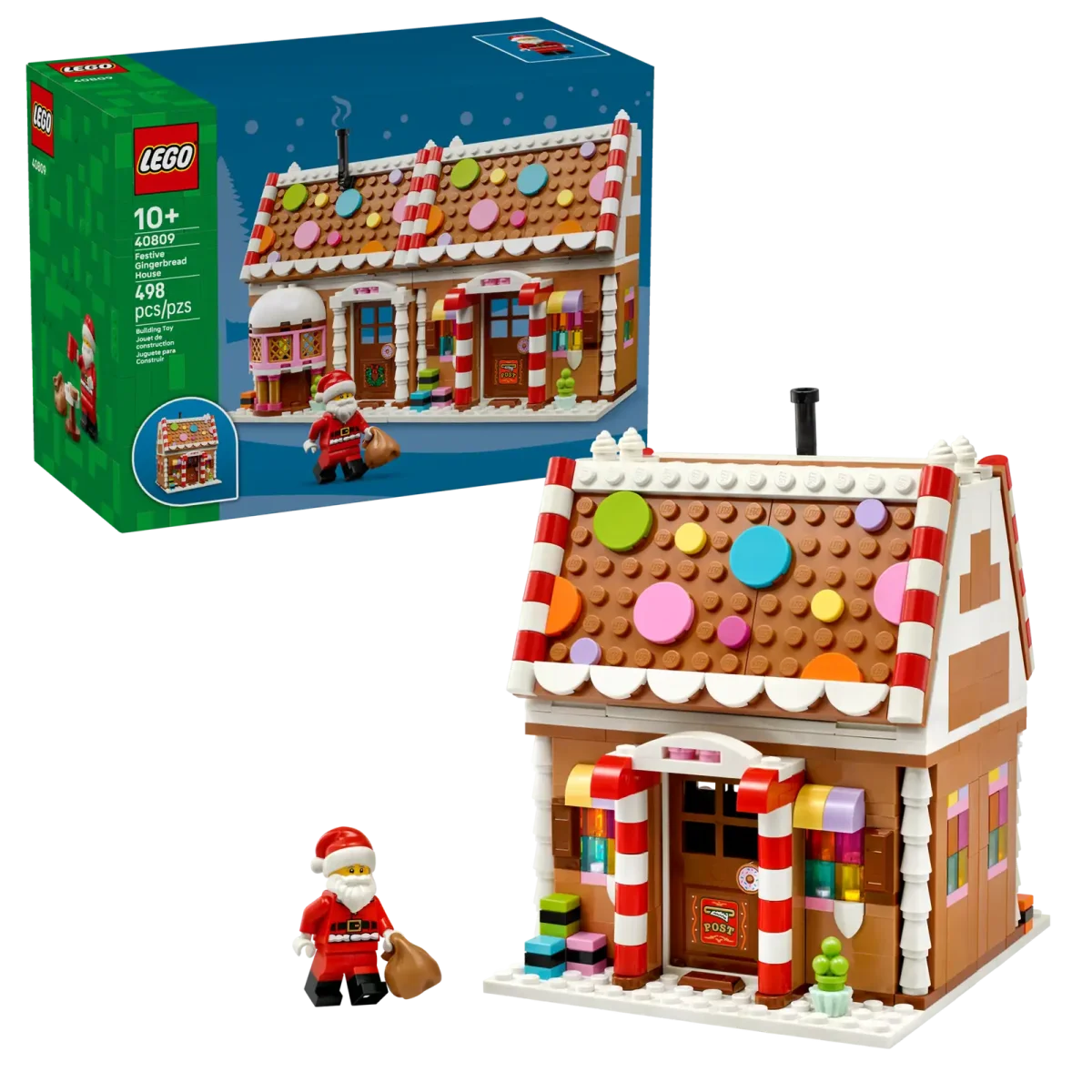 Jule-honningkagehus (40809) - LEGO® TEMA - Klodsbiksen.dk